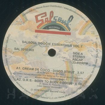 Various Artists: Salsoul Boogie Essentials vol. 1 - Hard Wax