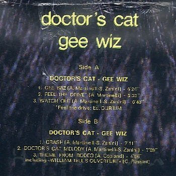 Doctor’s Cat: Gee Wiz - Hard Wax